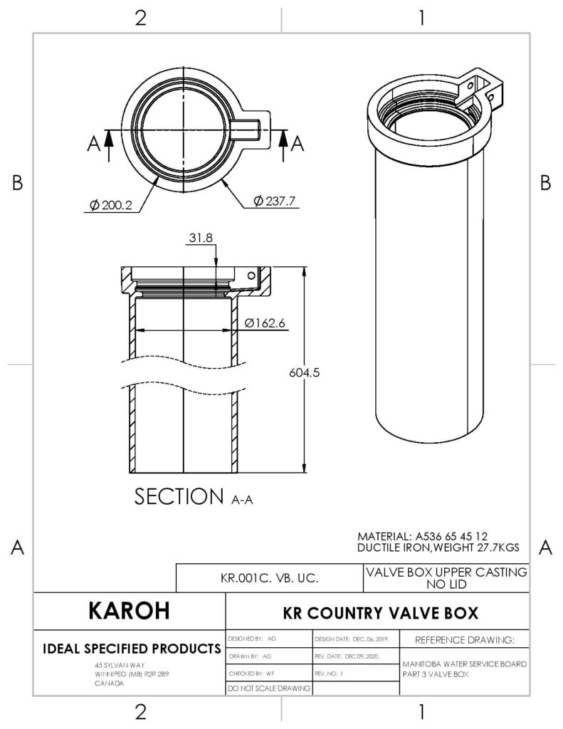 Valve and Service Boxes - Ideal Specified Products